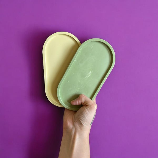 Soft Pastel Storage Tray - Etsy