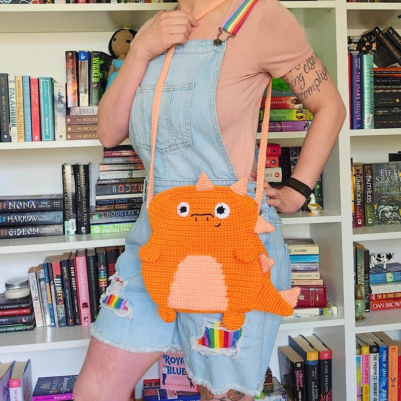 Dinosaur Bag Crochet Pattern - Etsy