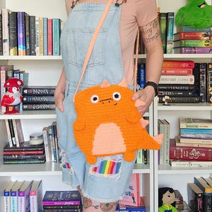 Dinosaur Bag Crochet Pattern - Etsy