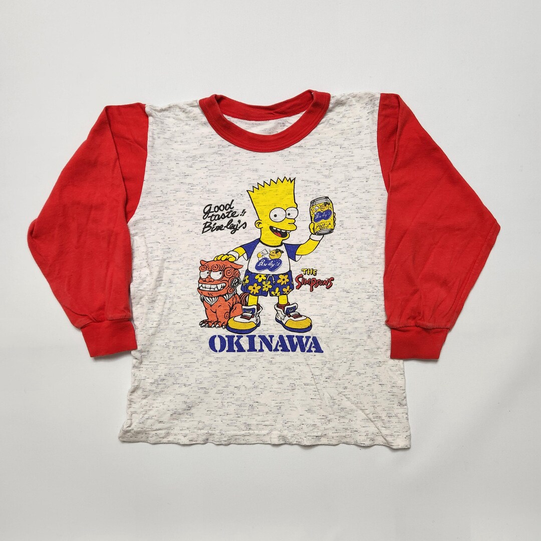 Vintage Kids the Simpsons Bart Simpsons OKINAWA Japan Souvenir ...