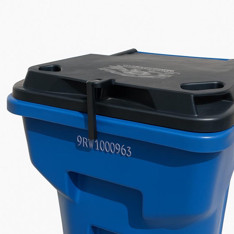 Gravity Latch II - Trash Can Latch for Inside Curve Lip – Wind ...