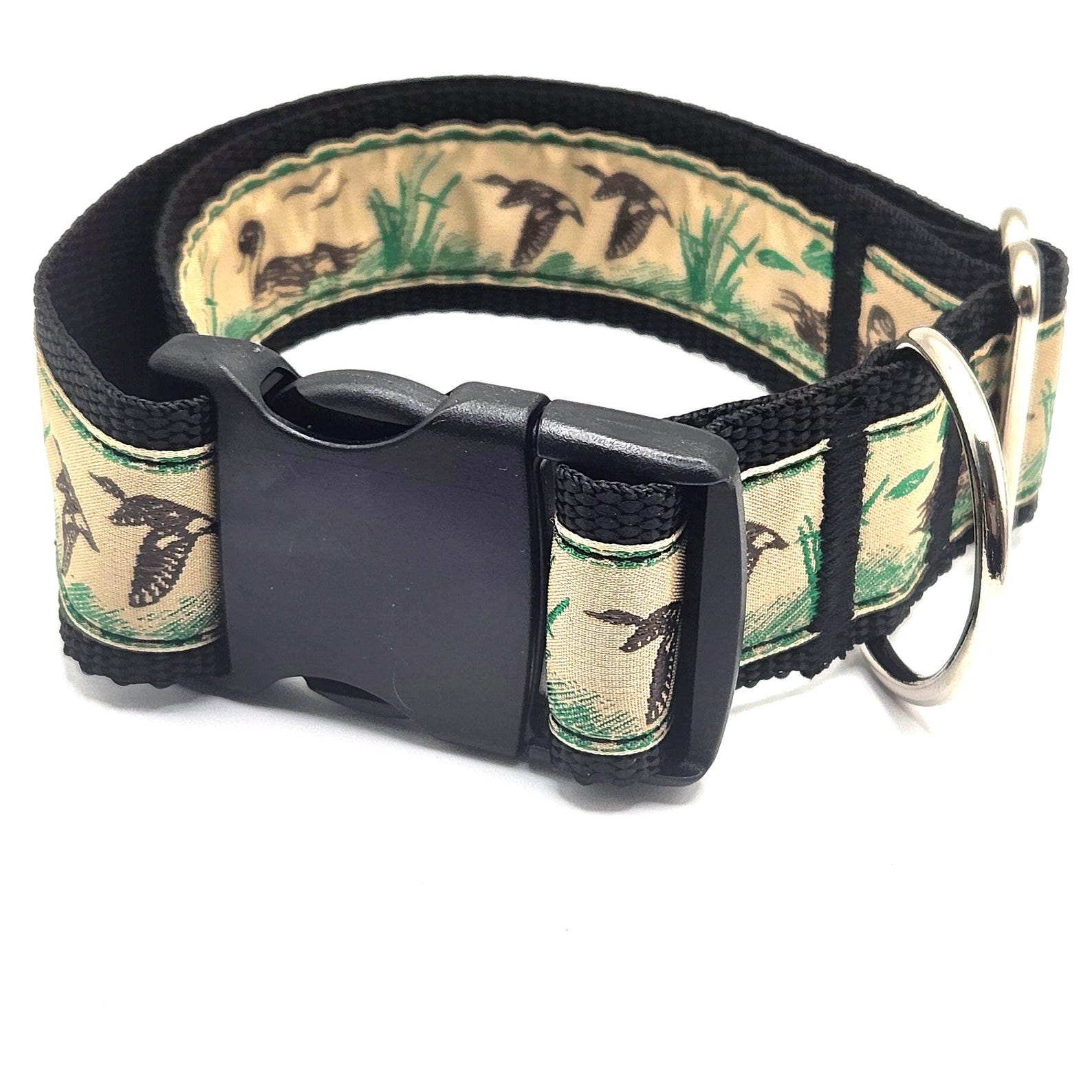 1.5 Inch Rustic Duck Dog Collar – Adjustable (all Sizes Available) - Etsy