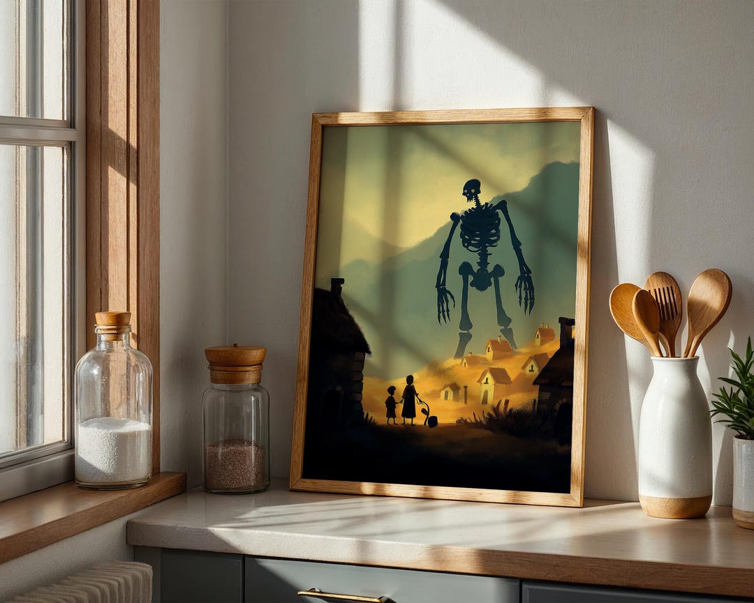 Gashadokuro Giant Skeleton Spirit - Japanese Mythology - Contemporary ...