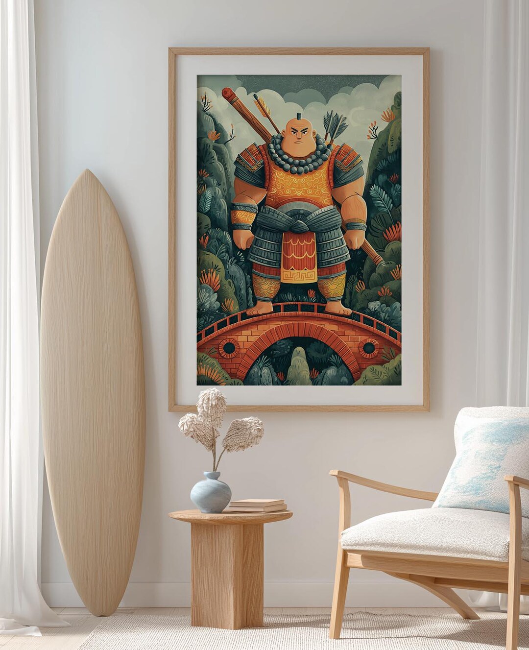 Benkei Warrior Monk Guardian - Japanese Legends - Traditional European ...