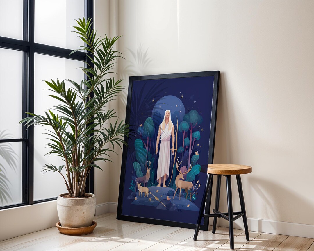 Baldr God of Light and Purity - Norse Pantheon - Contemporary Graphic ...