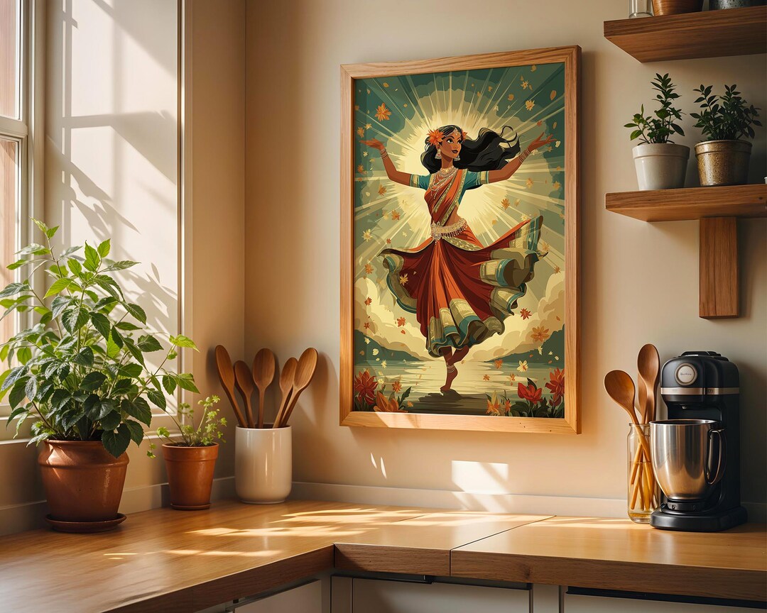 Mohini Enchanting Illusion Avatar - Hindu Mythology - Modern Painterly ...