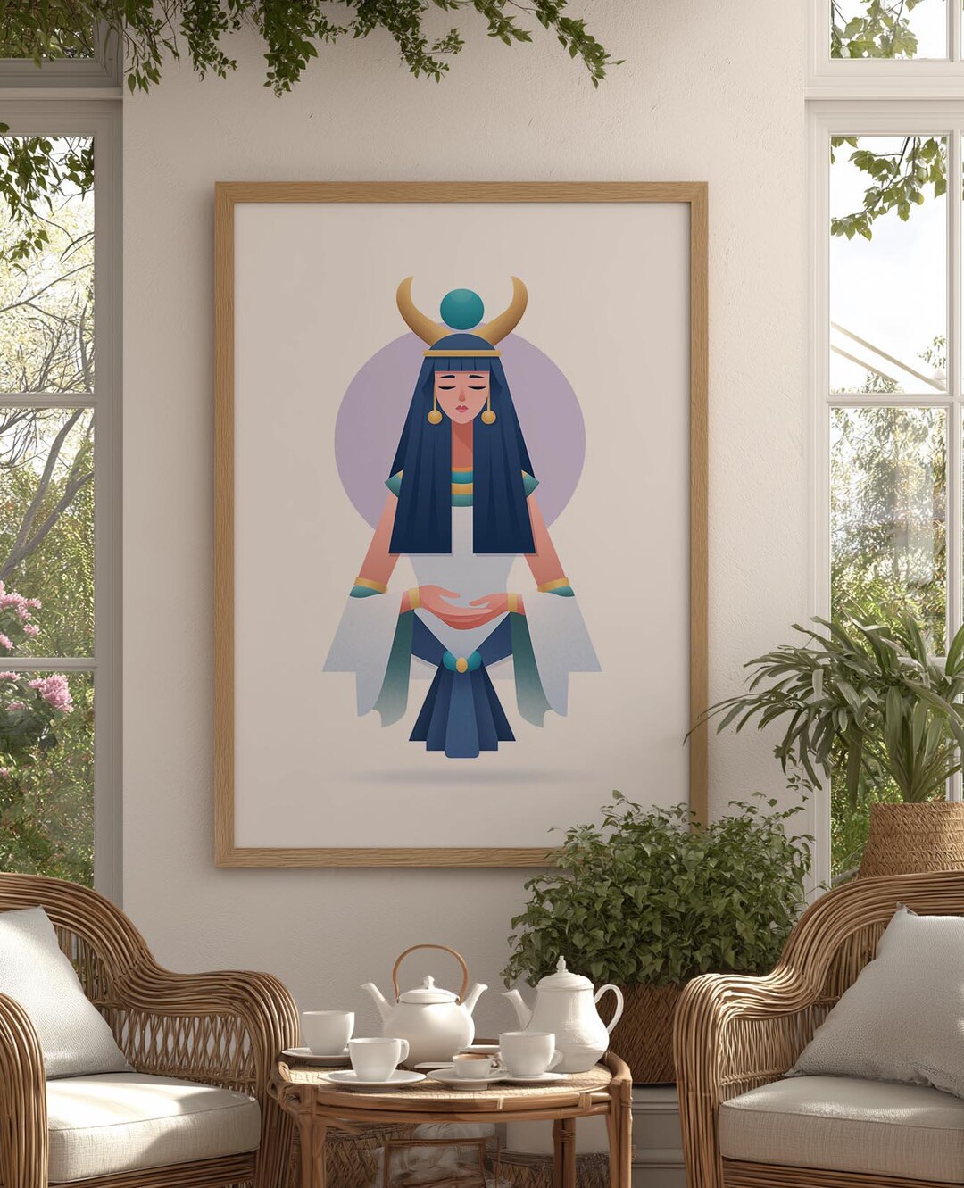 Hathor Goddess of Joy and Harmony - Egyptian Pantheon - Contemporary ...