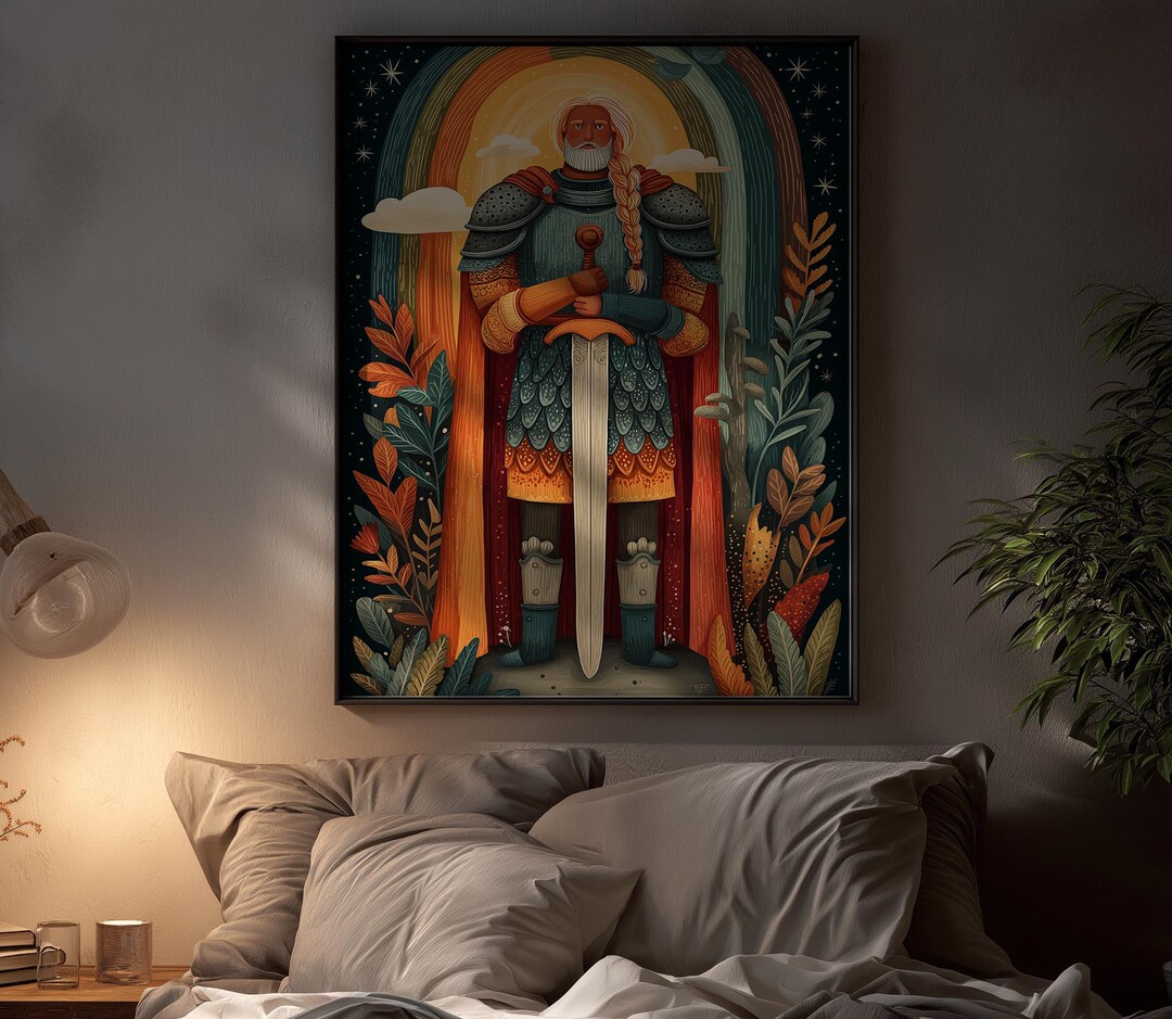 Heimdall God of the Rainbow Bridge - Norse Pantheon - Traditional ...