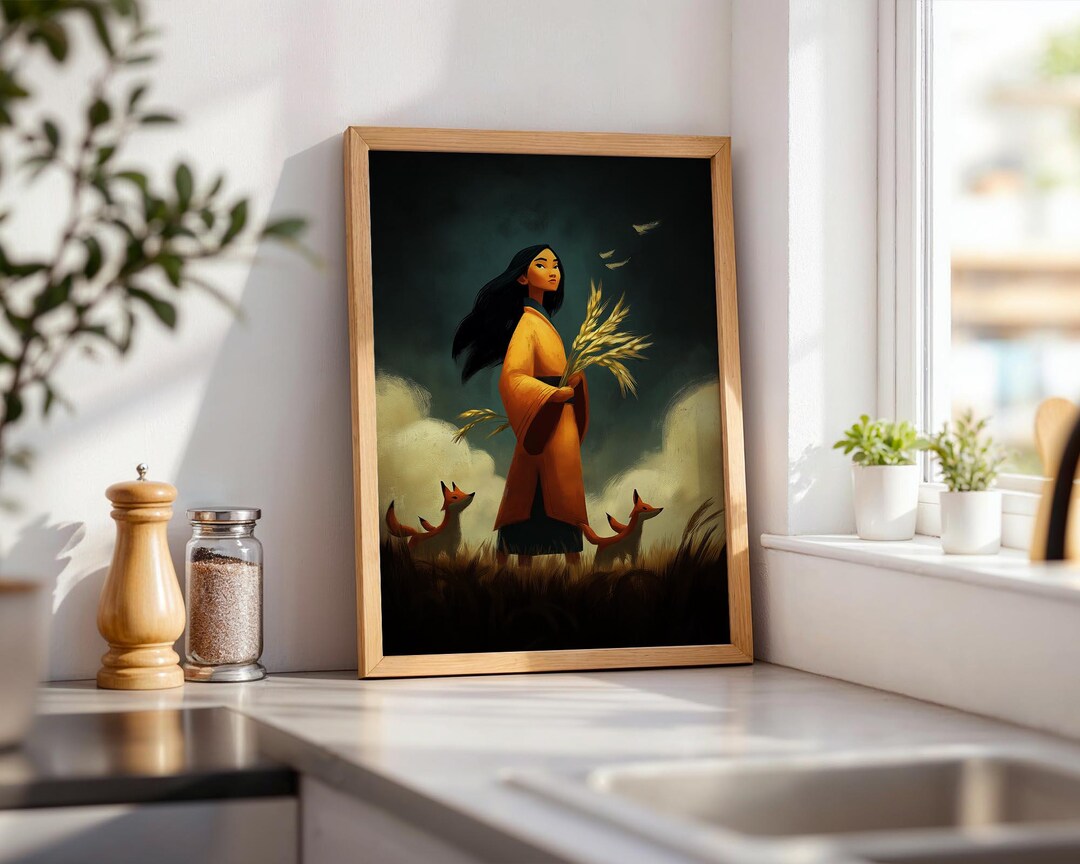 Inari Okami Rice and Prosperity Kami - Japanese Pantheon - Contemporary ...
