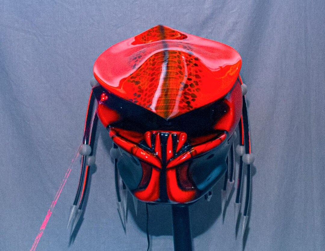 Predator,predator Motorcycle Helmet,custom Helmet, Motorcycle Helmet ...