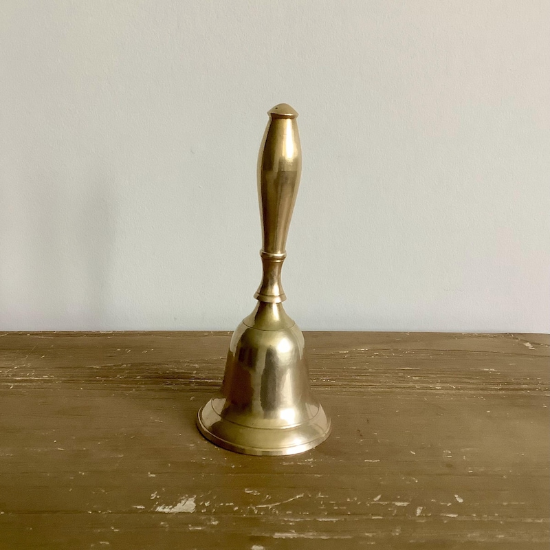 Vintage Gold Desk Bell - Etsy Canada