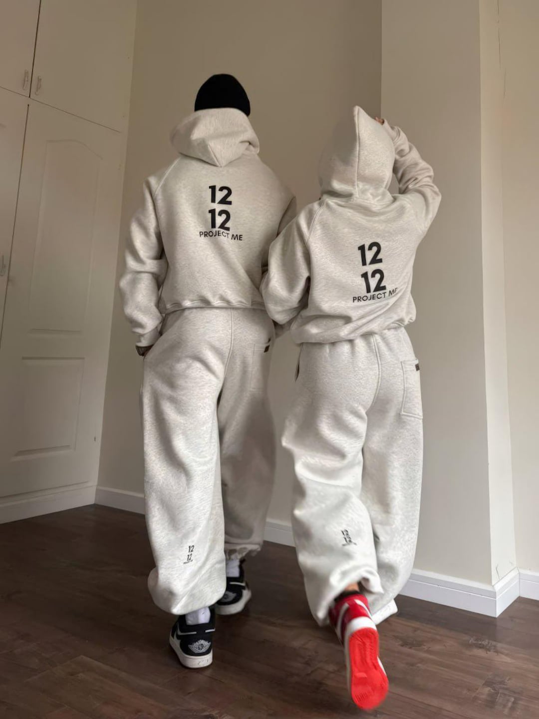 Matching Family Tracksuit Set, His & Hers Oversized Hoodie and ...