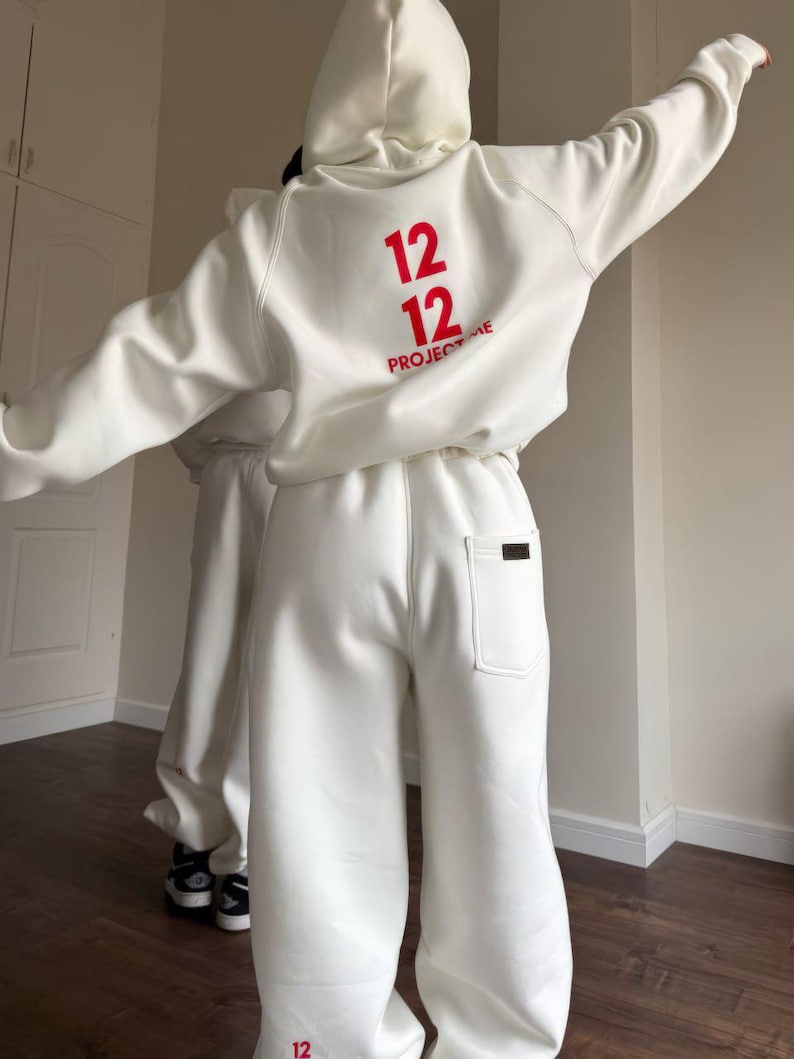 Matching Family Tracksuit Set, His & Hers Oversized Hoodie and ...