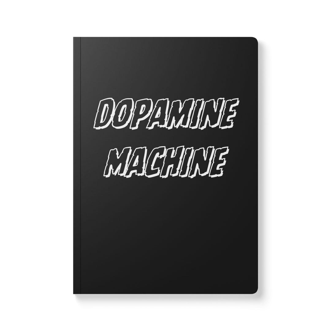 Dopamine Machine Journal, Motivational Notebook, Self-care Journal ...