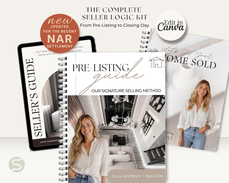 Ultimate Real Estate Canva Templates Bundle | Listing Presentation ...