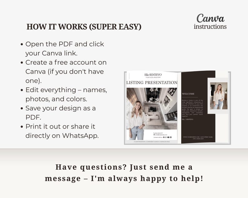 Ultimate Real Estate Canva Templates Bundle | Listing Presentation ...