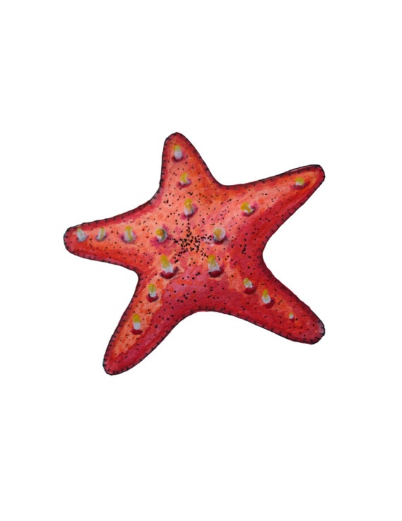 Sea Star Printable Watercolor Sea Star Home Decor - Etsy