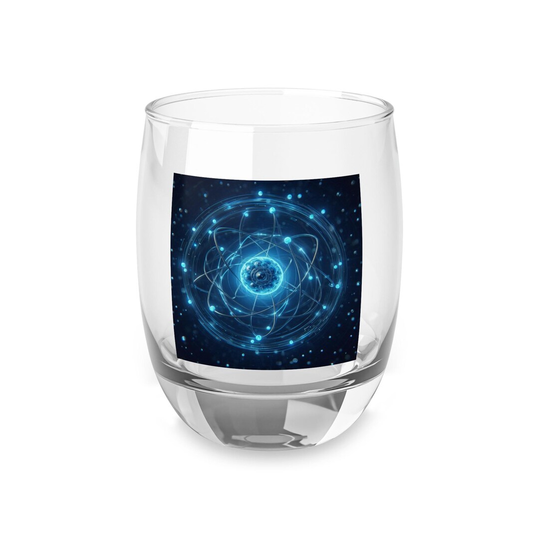 Radiation Whiskey Glass, Unique Personalized Glassware, Ideal Gift for ...