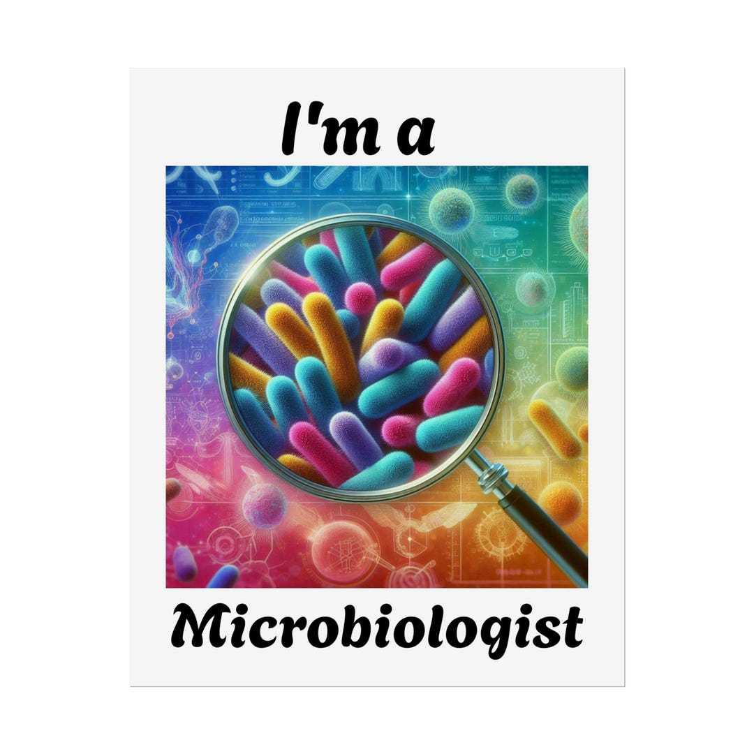 Microbiologist Rolled Posters - Etsy