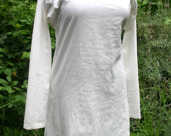 Medieval Shift or Chemise Women's Linen Close-fitting | Etsy