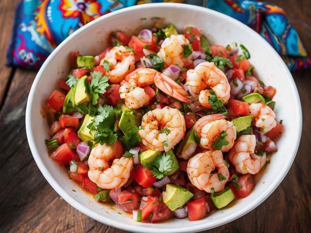 Authentic Mexican Ceviche Recipe: Shrimp, Squid, White Fish (digital ...