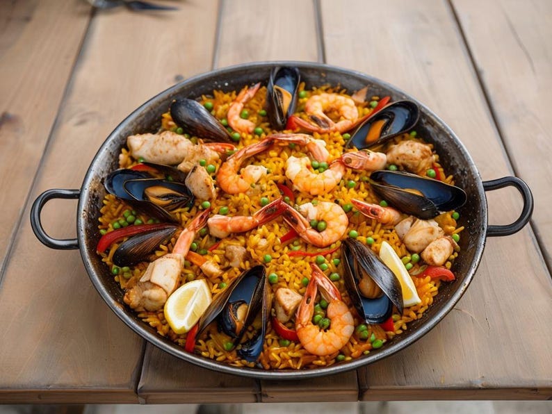 Authentic Spanish Paella Recipe: Easy Download (culinary Masterpiece ...