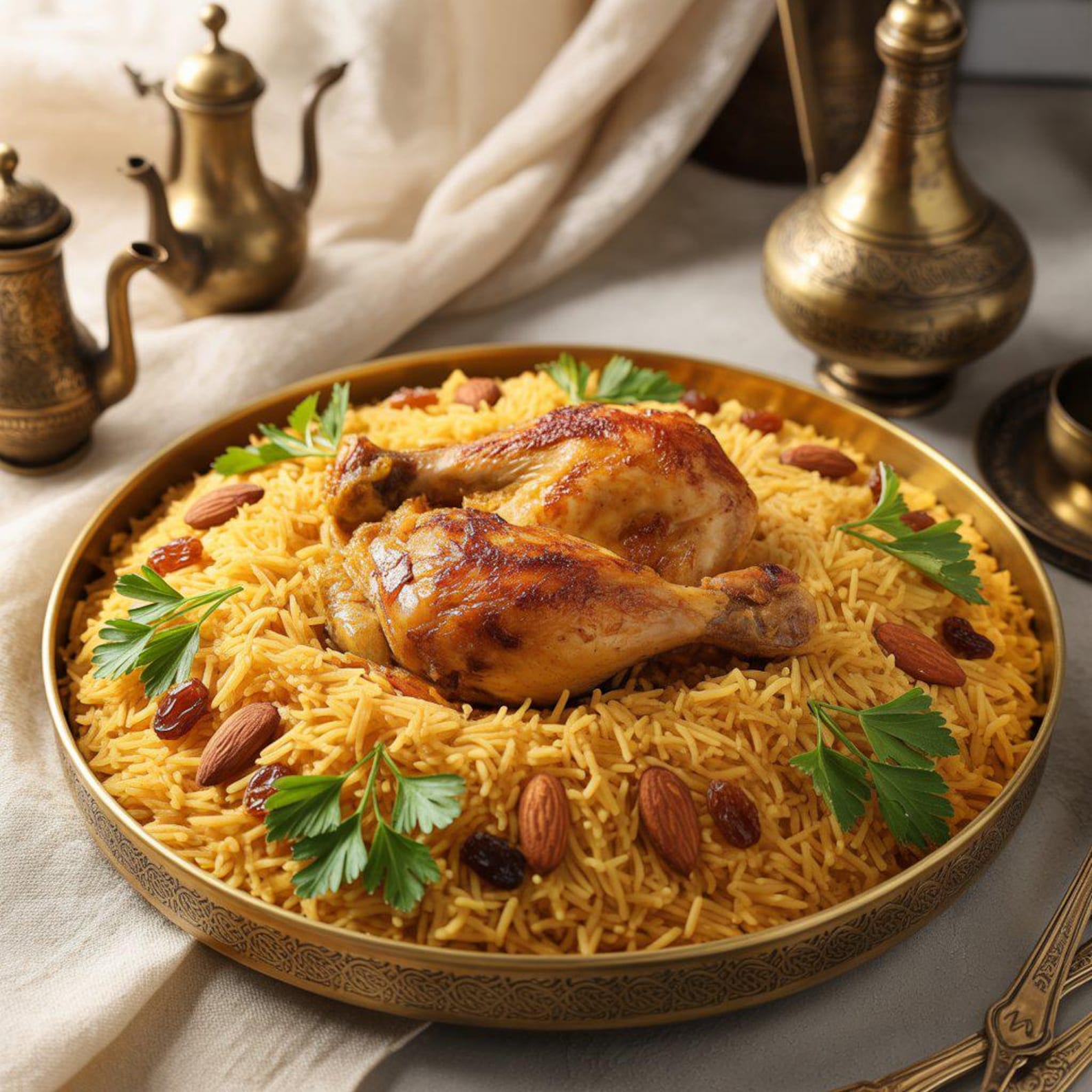 Best Traditional Arabic Kabsa Recipe-easy to Download-authentic Gulf ...