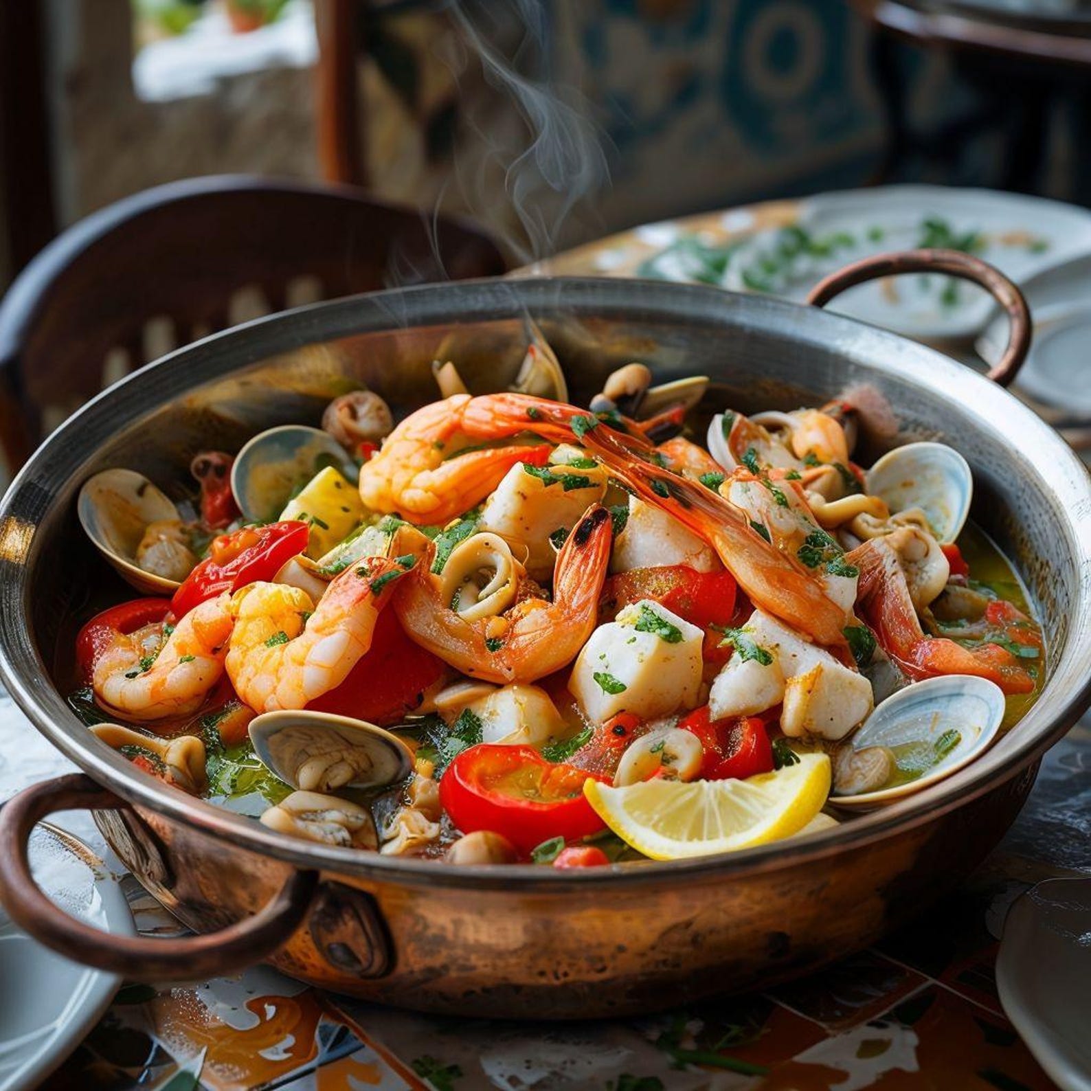 Meilleure Recette De Cataplana Traditionnelle Portugaise Facile à ...