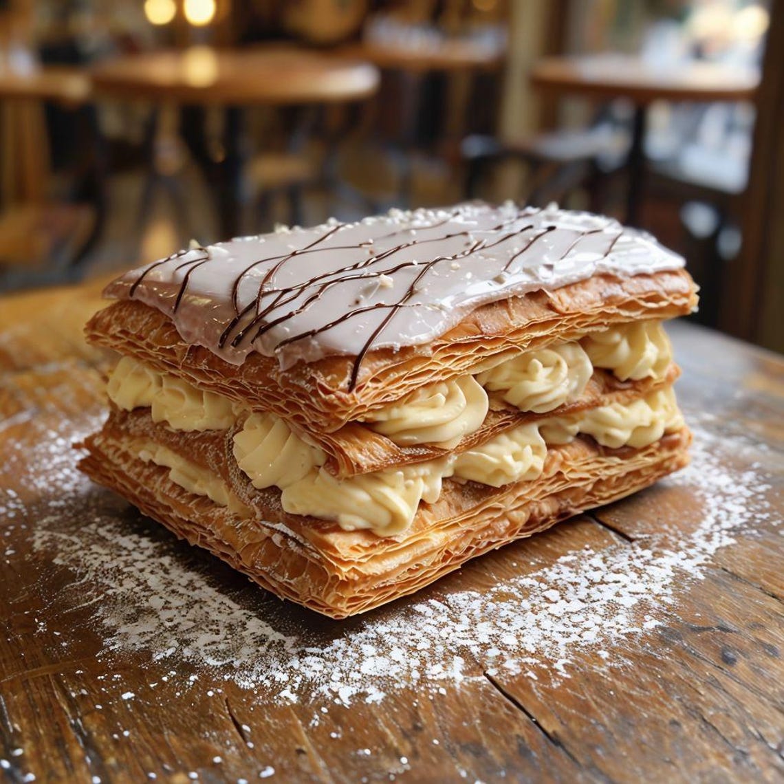 Best Traditional Mille-feuille Recipe Easy to Download – Flaky Layers ...