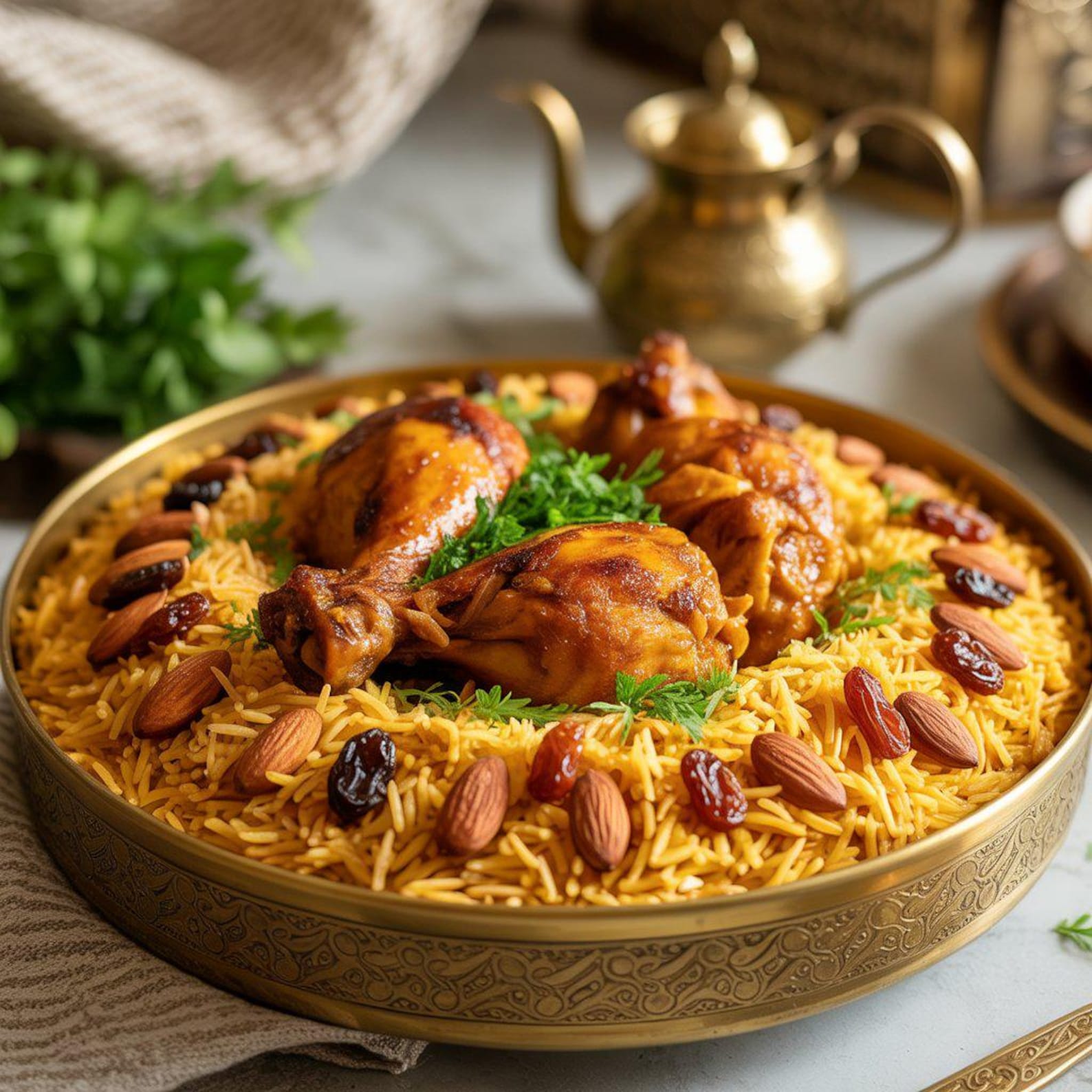 Best Traditional Arabic Kabsa Recipe-easy to Download-authentic Gulf ...
