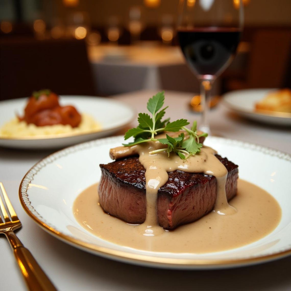 Filet Mignon With Black Truffle Mushroom Sauce Recipe (digital Download ...