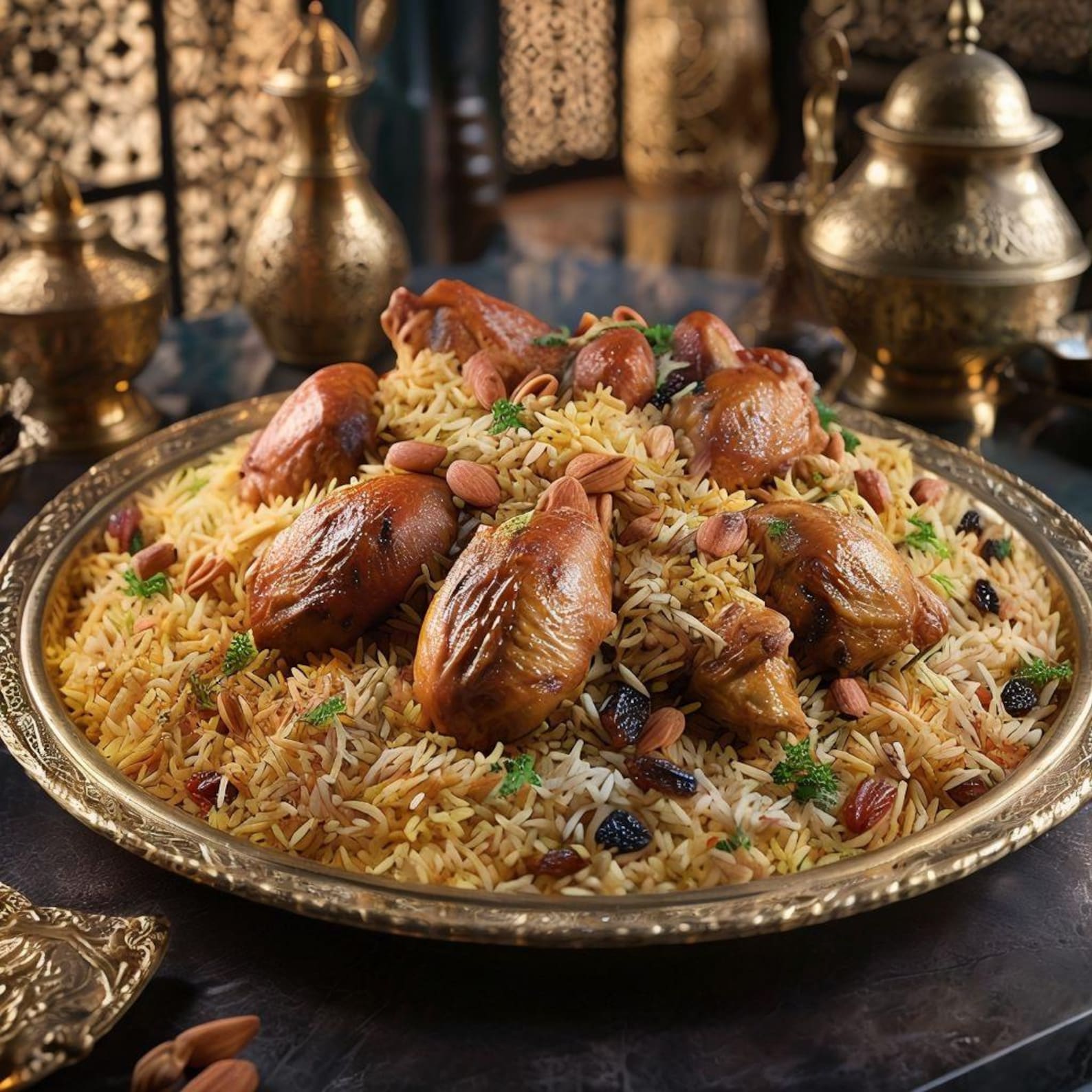 Best Traditional Arabic Kabsa Recipe-easy to Download-authentic Gulf ...