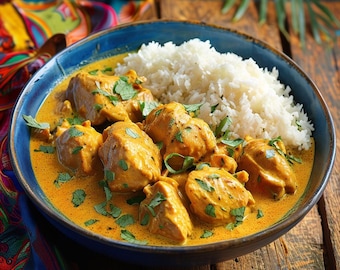 Chicken Curry Recipe - Etsy Canada