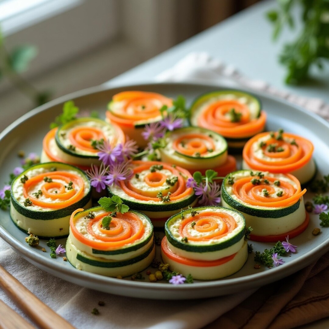 Best Healthy Garden Rolls Recipe– Zucchini, Carrot & Herb Cheese-easy ...