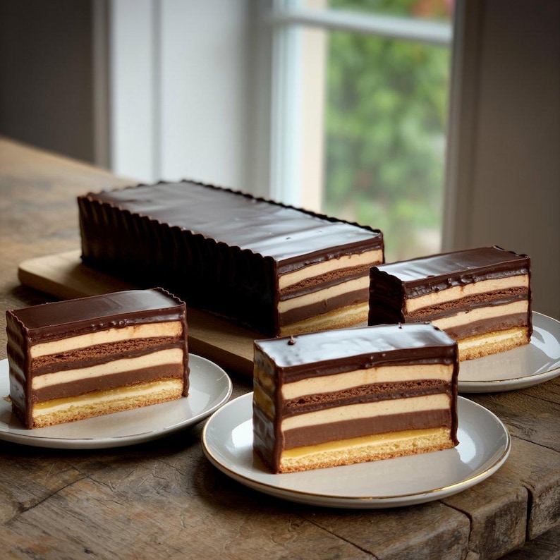 Classic French Opéra Cake Recipe PDF- Easy to Download - Etsy