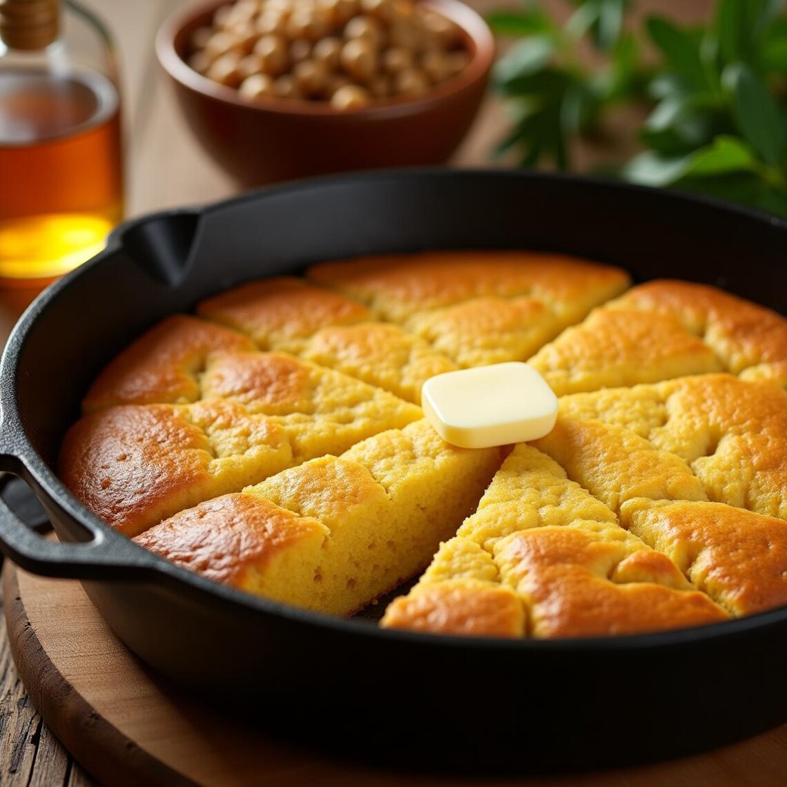Authentic Southern Cornbread Recipe | Easy Homemade Cornbread PDF ...