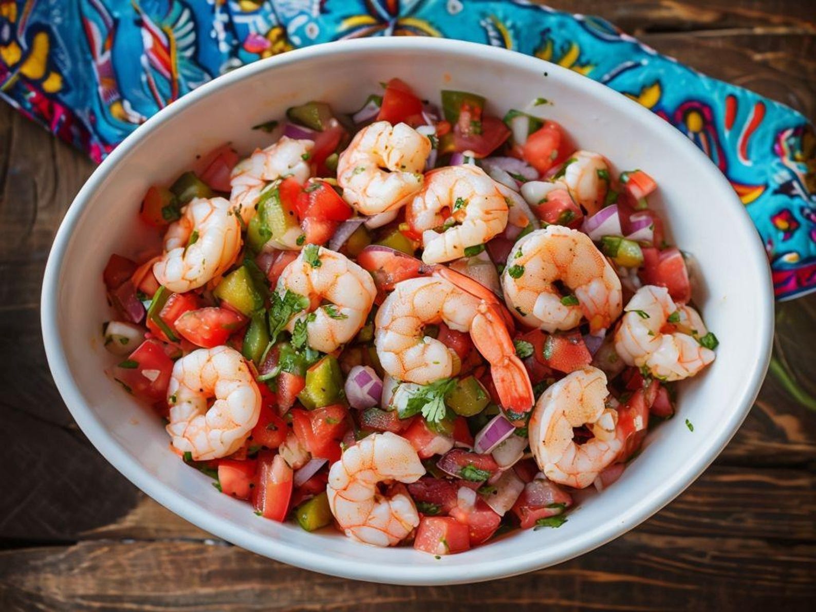 Authentic Mexican Ceviche Recipe: Shrimp, Squid, White Fish (digital ...