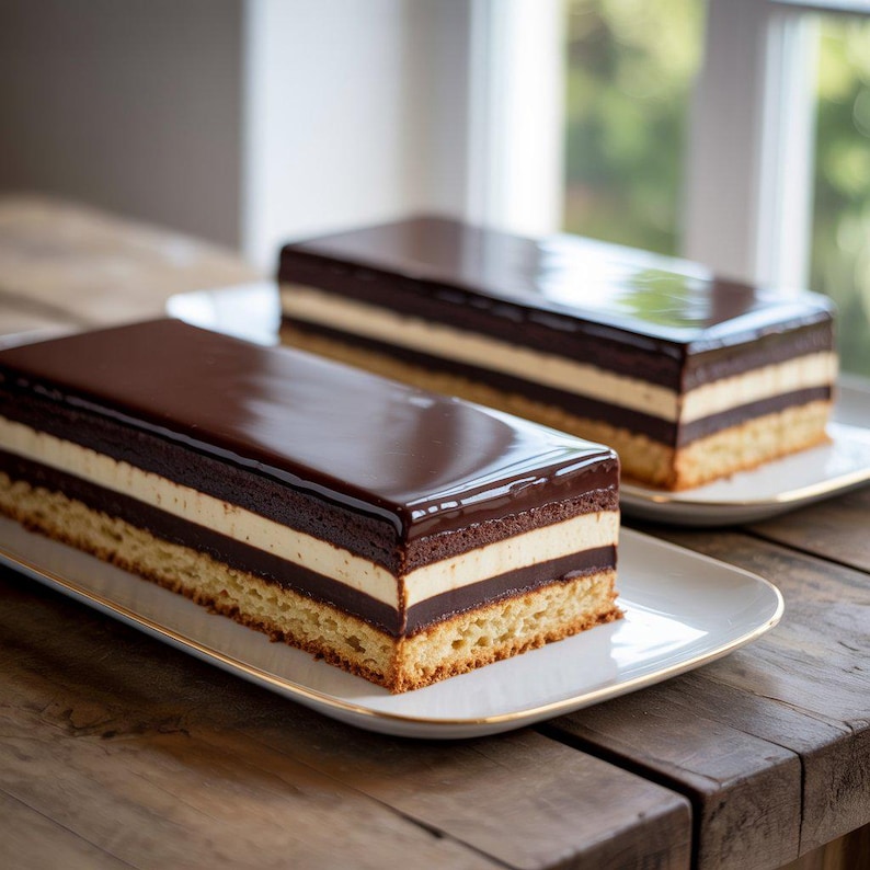 Classic French Opéra Cake Recipe PDF- Easy to Download - Etsy