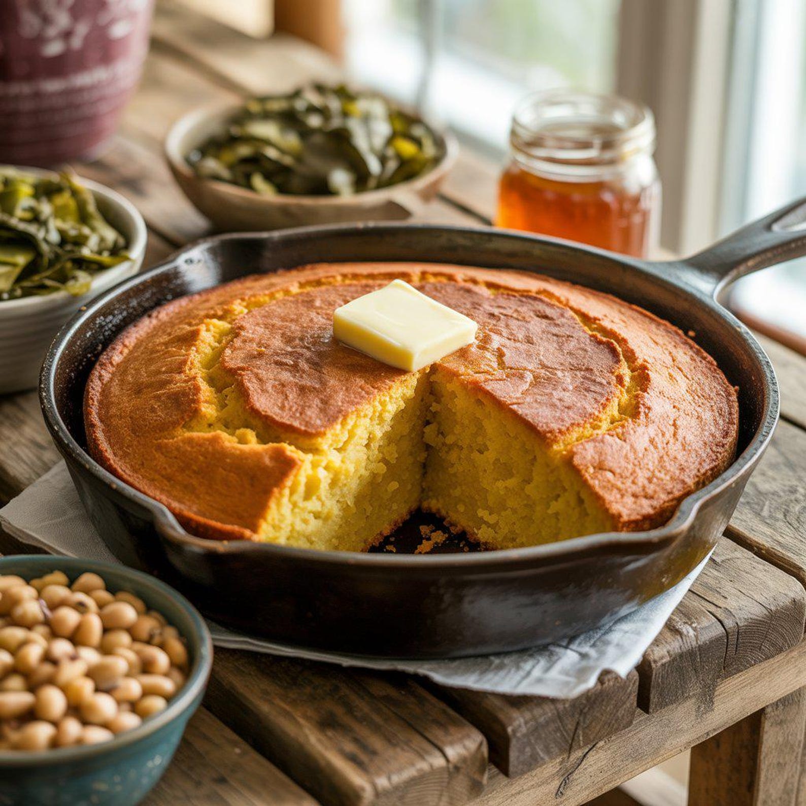 Authentic Southern Cornbread Recipe | Easy Homemade Cornbread PDF ...