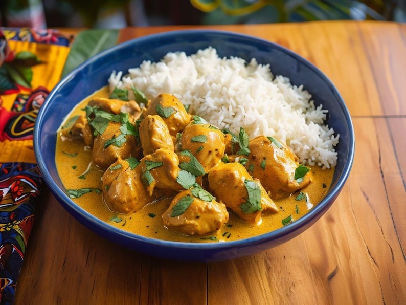 Best Traditional Creole Chicken Coconut Curry Recipe - Etsy