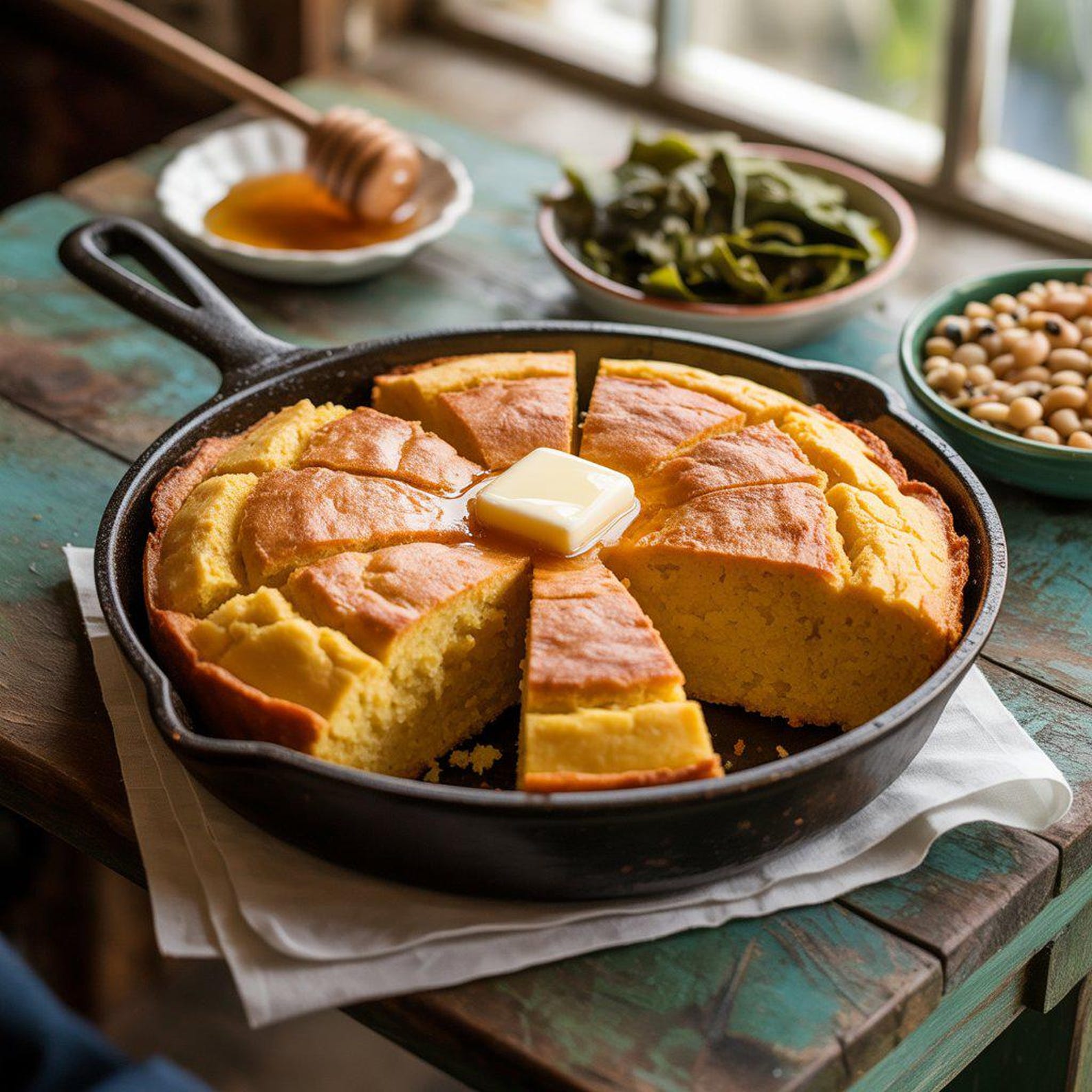 Authentic Southern Cornbread Recipe | Easy Homemade Cornbread PDF ...