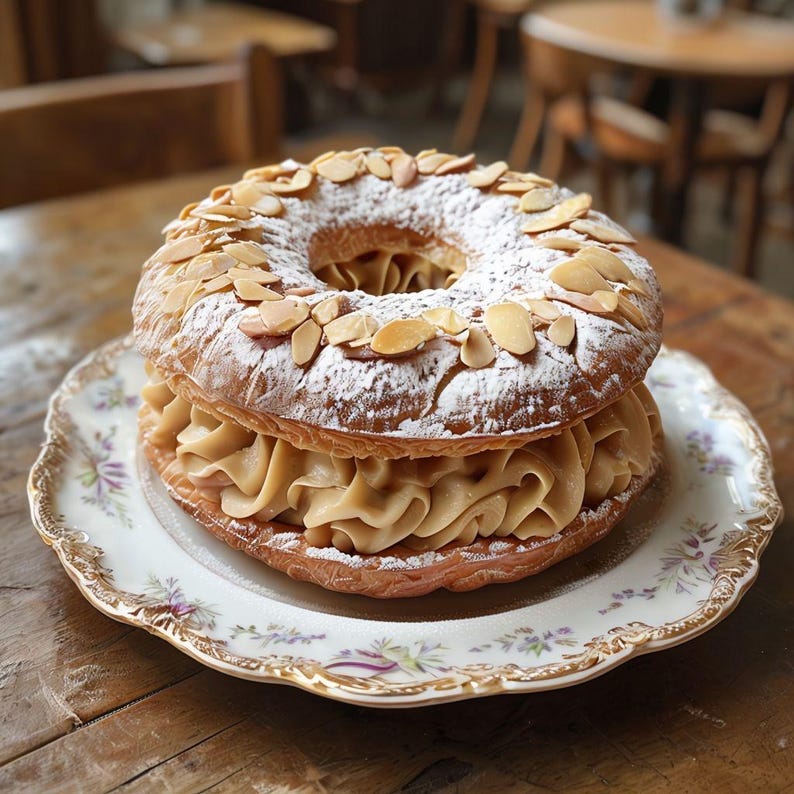 Paris-brest Recipe: Authentic French Praline Pastry (digital Download ...