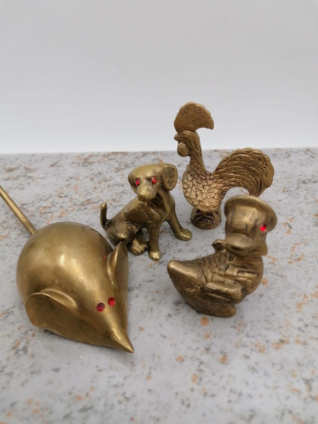 Brass Animals, Wildlife Collectible, Brass Figurine, Statue, Small ...
