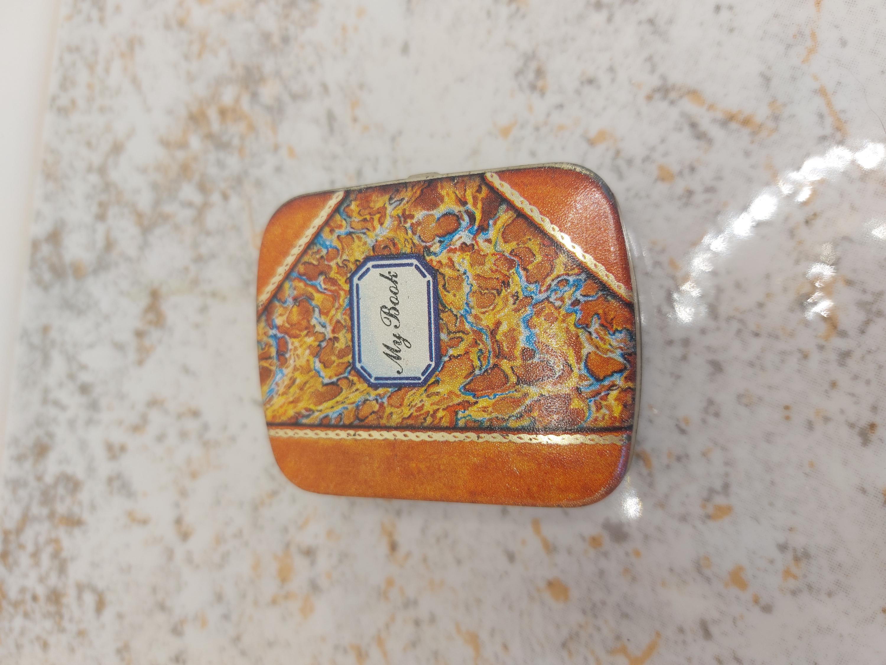 Vintage Book Shaped Box. Marble Design. Gift for Book Lovers. - Etsy