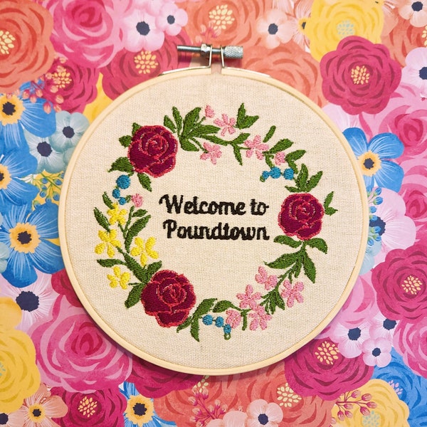 Welcome Embroidery - Etsy