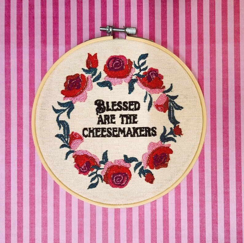 Blessed Are the Cheesemakers Monty Python Tribute Art Life - Etsy Canada