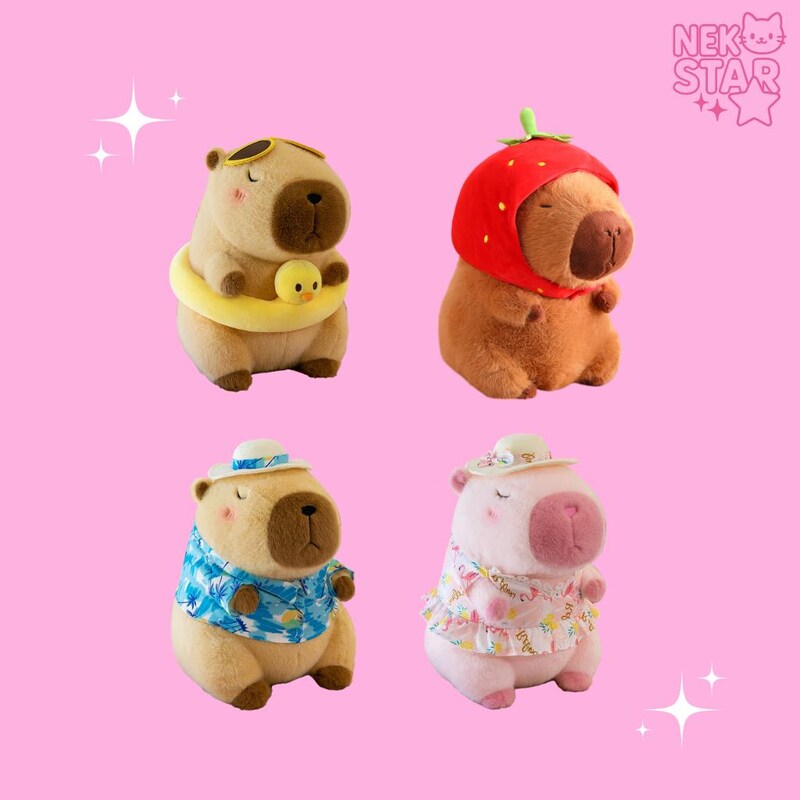 Cute Plush Capybara - Etsy