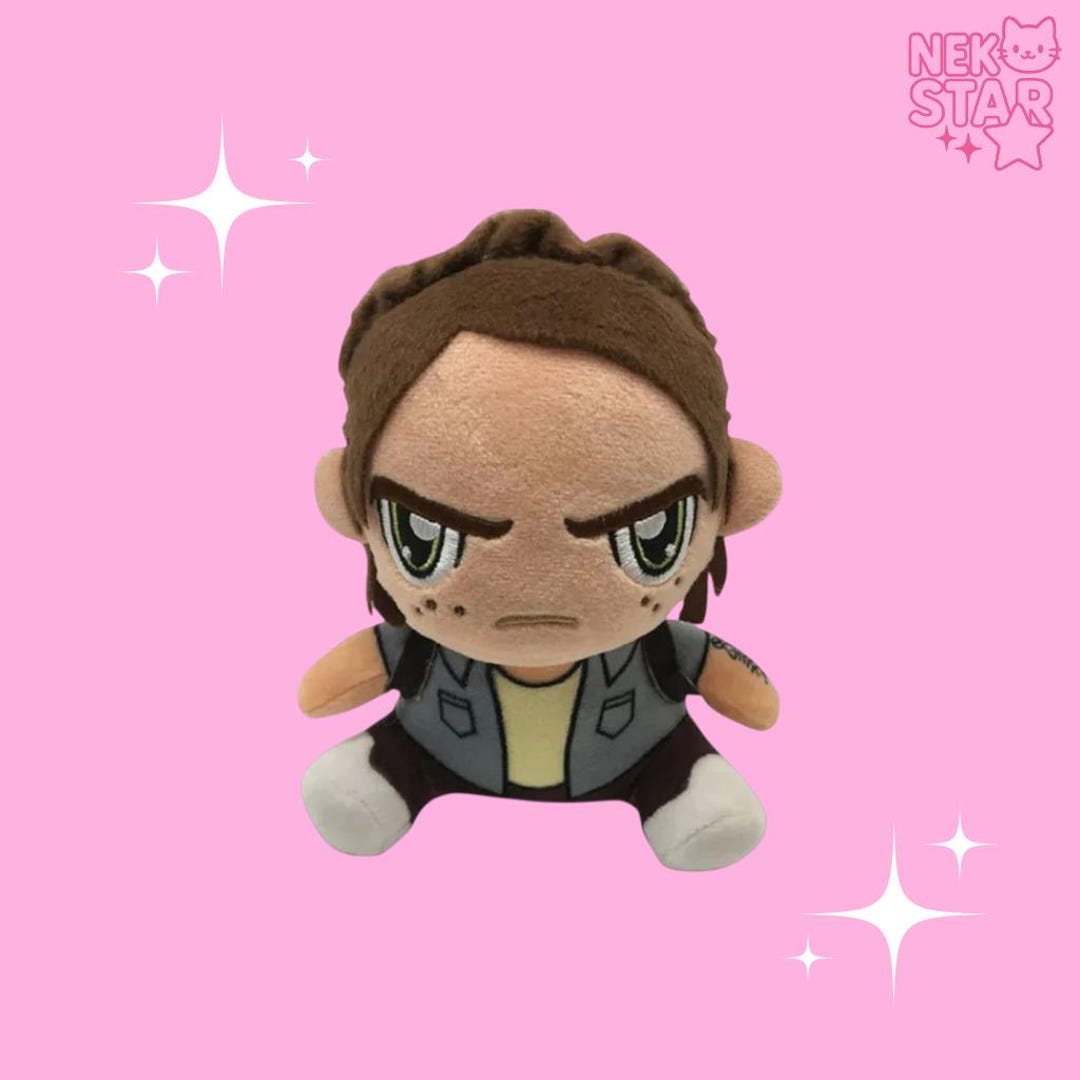 The Last of Us 2 Ellie Plush – Cute Game-inspired Plush Toy – Soft ...
