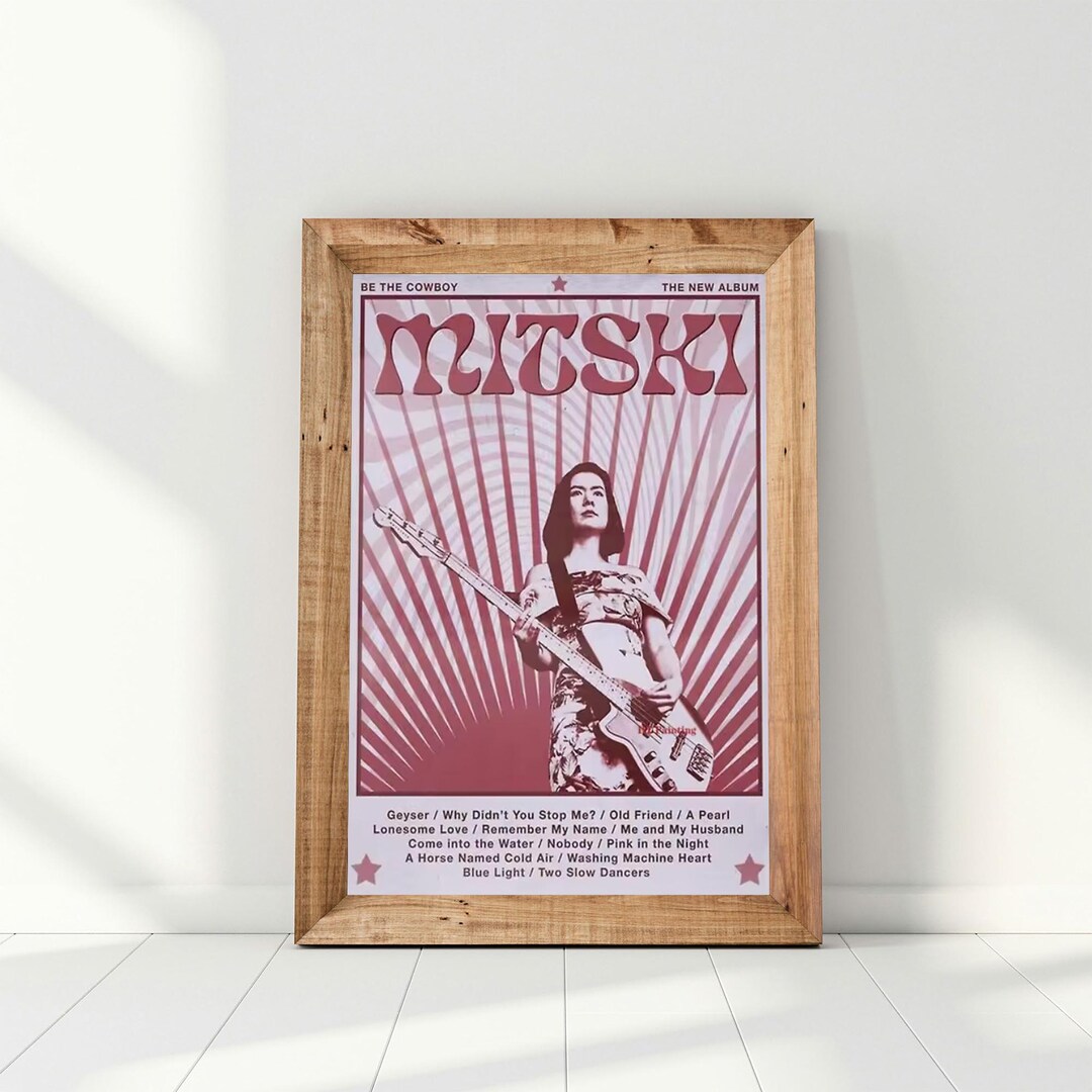 Mitski Lush Album Art Print: Retro Indie Music Poster - Etsy