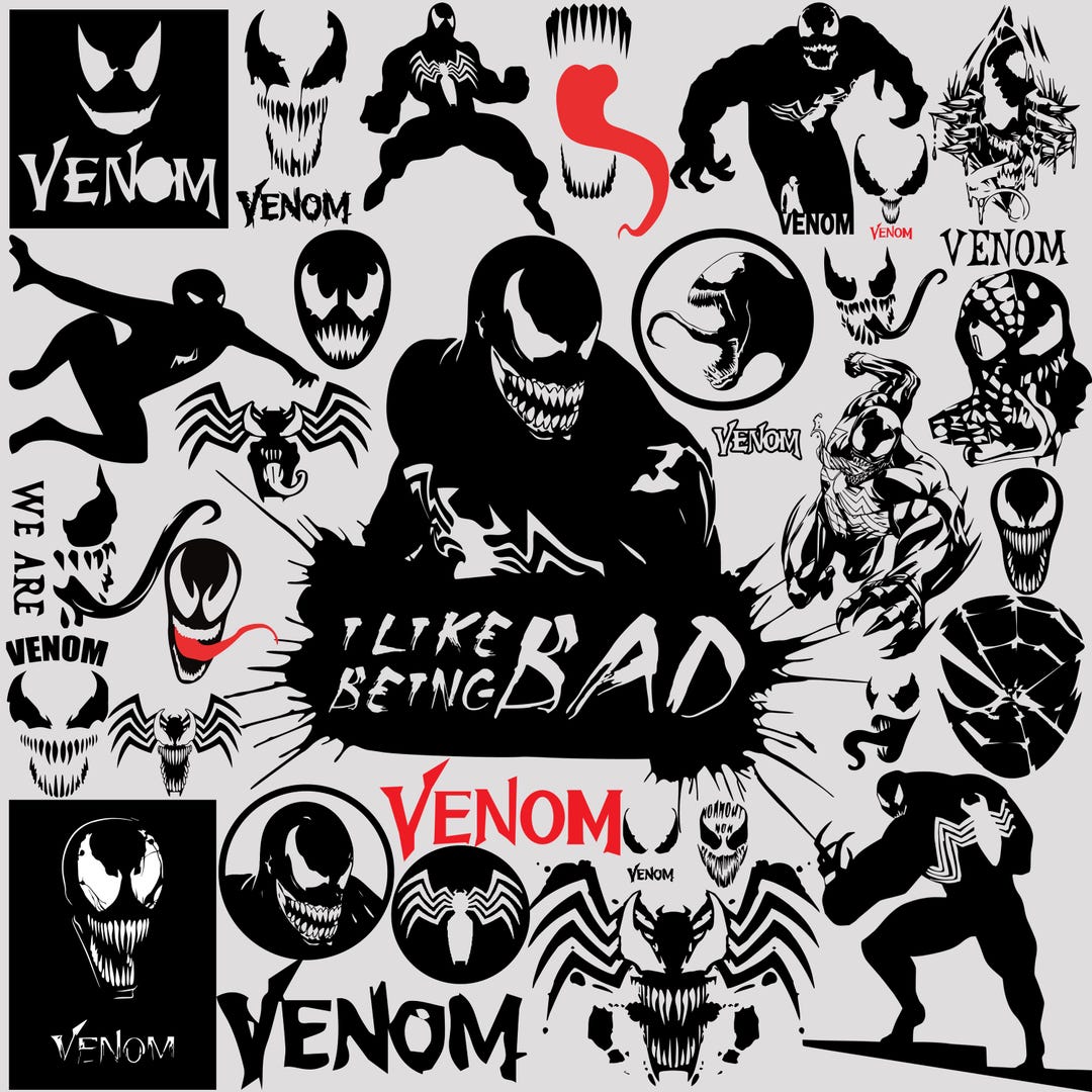 Venom, Movie, Svg, EPS, DFX, PNG, Cricut, Digital Download - Etsy Australia